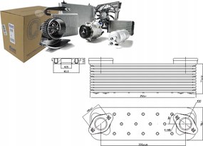 Chladič Oleje Man Tga Tgs I Tgx I D0836LF41-D2840LF25 12.00-