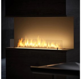 InFire - Vestavěný BIO krb 100x50 cm 3kW černá INSIDE C1000 V2