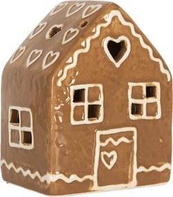 Perníková LED chaloupka Gingerbread Cott - 8*6*10 cm