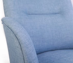 Atelier del Sofa Křeslo Victoria - Indigo Blue, Indigo Modrá