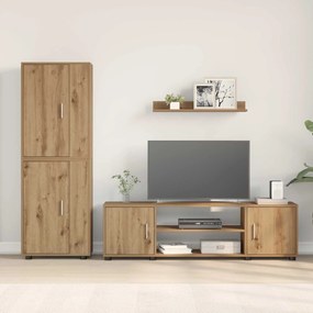 Sestava TV skříněk Artisanový dub Kompozitní dřevo 3397903