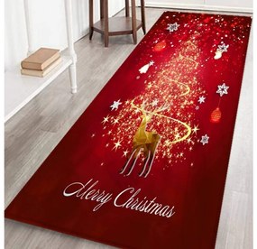 Běhoun, koberec do chodby s vánočním motivem, 40x120cm