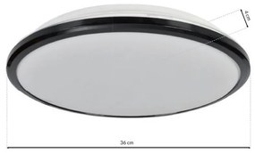 Stropní LED svítidlo Terma, 1x LED 24w, 4000k, b