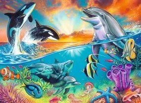Ravensburger Život v oceánu / 200 dílků / od 8 let