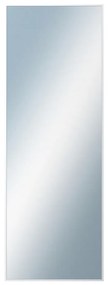 DANTIK - Zarámované zrcadlo - rozměr s rámem cca 50x140 cm z lišty Hliník bílá | P03-027 (7003027)