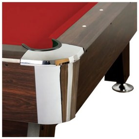 GamesPlanet® 1424 Kulečníkový stůl pool billiard kulečník s vybavením, 7 ft