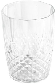 Alpina Plastové sklenice s křišťálovým efektem, 400 ml, 6 ks