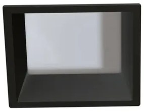 LED svítidlo Aida S9W do sádrokartonu černá
