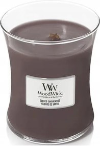 WoodWick střední svíčka Sueded Sandalwood 275 g