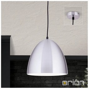 Orion HL6-1630/1S Závěsné svítidlo LOFT matný hliník průměr 30cm