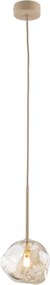 Brilagi - Lustr na lanku VULCANO 1xG9/8W/230V pr. 15 cm béžová/kouřová béžová