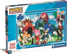 Clementoni 21729 Puzzle Sonic 300 dílků / od 9 let