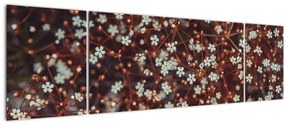 Obraz květiny Pomněnka lesní (170x50 cm)