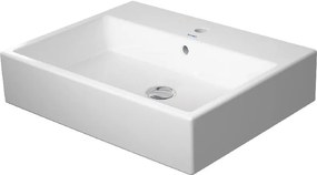 Duravit Vero Air - Umyvadlo 600x470 mm, s přepadem, otvor pro baterii, bílá 2350600000