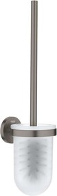 Grohe Start - WC štětka nástěnná s držákem, sklo/kartáčovaný Hard Graphite 41185AL0