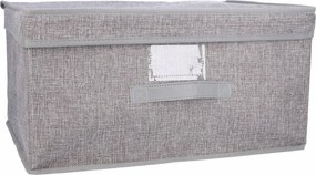 Skládací úložný box s odklopným víkem 44 × 33 × 22 cm, L