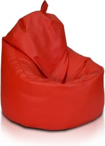 Sedací vak Yoko ekokůže / polyester TiaHome - fialová