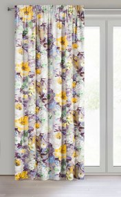 ZATEMŇOVACÍ ZÁVĚS NA PÁSCE AMELIE 140X270 CM VZOROVANÁ