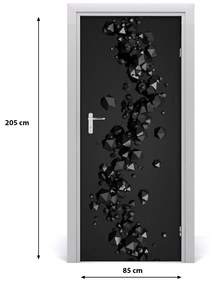 Samolepící fototapeta na dveře Abstrakce 3D 85x205 cm