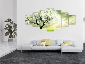 Obraz stromu na louce (210x100 cm)