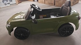 AIYAPLAY dětské elektrické auto 12V Audi A5L s dálkovým ovládáním, lithium baterie, 2 motory, zelené