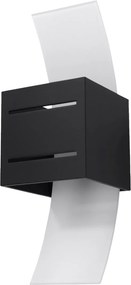 Sollux Lighting Nástěnné svítidlo LORETO černé