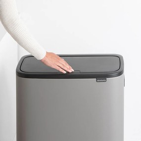 Brabantia BO Touch Bin 2x30L HI minerální šedá