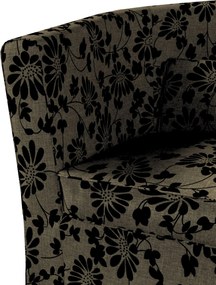 Potah na křeslo IKEA Ektorp Tullsta barva béžová látka pletený vzor, vzorované