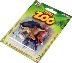 RAPPA Zvířátka divoká / Figurky / 6 ks na blistru / cca 6 cm