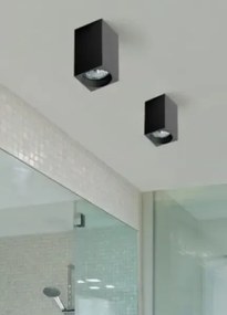 Bodové světlo Mini square černé