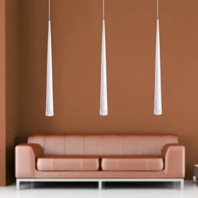 Minimalistické svítidlo Stylo 3 bílé