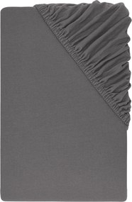 Livarno® Žerzejové napínací prostěradlo, 140-160 x 200 cm (šedá)