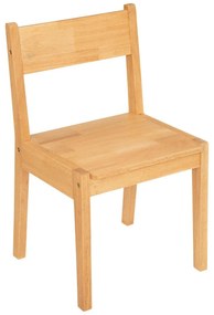Dřevěná dětská židle Robin, výška sezení 30 cm