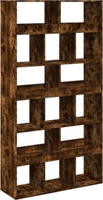 Knihovna kouřový dub 100 x 33 x 187,5 cm kompozitní dřevo 3309379