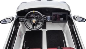 LEAN CARS Autíčko na baterii DK-P911 Porsche GT3 24 V, bílé