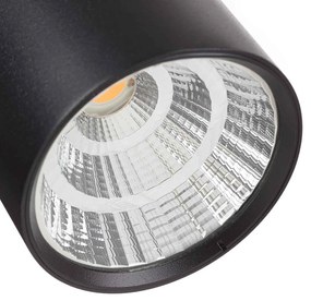 Lucande Takio LED downlight 2 700 K Ø10cm černá