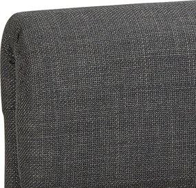 ACTONA GROUP Čalouněná postel CALVI tmavě šedá 160x200 H000024735