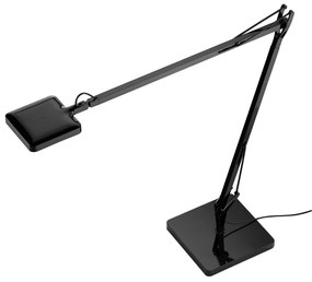 Flos Kelvin LED, černá stolní lampa na pracovní stůl, 8W LED 3000K, 48+58cm
