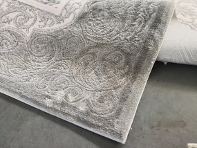 Berfin Dywany, Kusový koberec Dizayn 7417 Grey, 200x290, šedá, ložnice