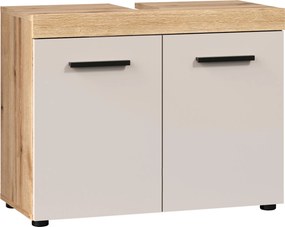 XXXLutz SKŘÍŇKA POD UMYVADLO, kašmírová, barvy dubu, 72/56/34 cm MID.YOU - Online Only koupelnové skříňky - 001418025402