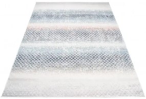 Moderní kusový koberec DAKOTA YF82C Pásy krémový Rozměr: 116x168 cm