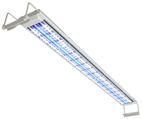 42466 vidaXL LED akvarijní svítidlo 120–130 cm hliník IP67