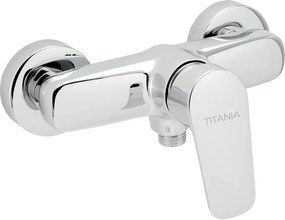Novaservis Titania Pure - Sprchová nástěnná baterie bez příslušenství, 90361/1,0