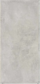 Příborník betonově šedý 160 x 36 x 75 cm kompozitní dřevo 3074931