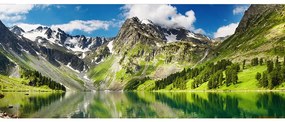 Vliesová fototapeta Jezero 375 x 150 cm panoramatická + lepidlo zdarma / MP-2-0062 vliesové fototapety na zeď DIMEX