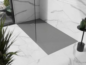 Mexen Stone+ obdélníkový kompozitní sprchový kout 200 x 100 cm, šedý-beton - 44611020