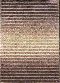 Berfin Dywany Kusový koberec Seher 3D 2607 Brown Beige - 140x190 cm