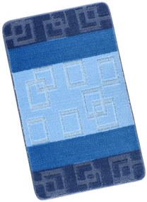 Bellatex koupelnová předložka BANY 60x100 cm Kostka modrá