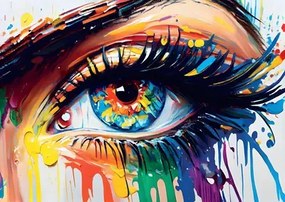 YAZZ Puzzle Barevné oko / 1000 dílků / 68 x 48 cm