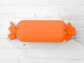 Biante Polštář válec bonbon Rongo RG-035 Oranžový 15x100 cm